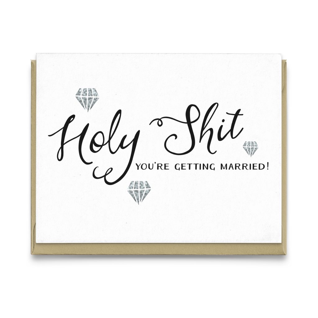 You’re Getting Married! Greeting Card – Fox & Fancy